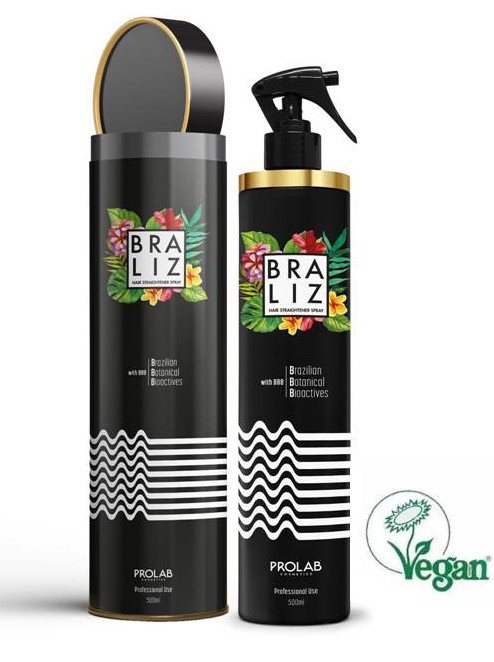 Braliz Brazilian Keratin : Braliz Spray για ίσιωμα μαλλιών 500ml